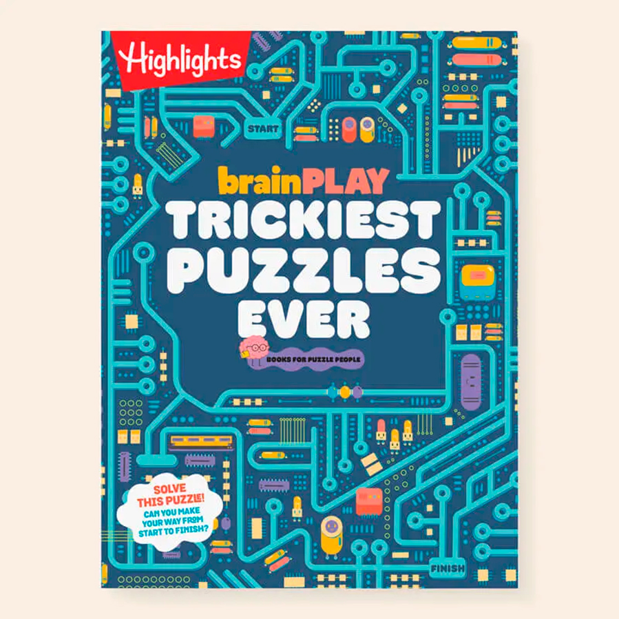 Highlights brainPLAY Trickiest Puzzles Ever - Best for Ages 7 to 12