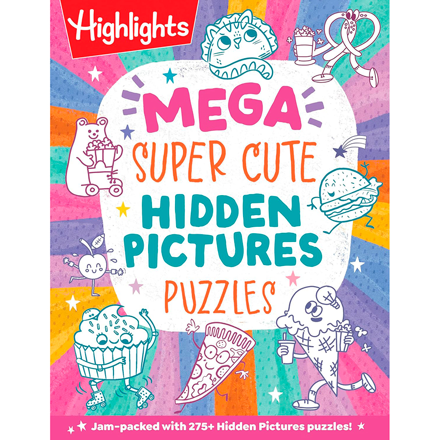 Highlights Mega Super Cute Hidden Pictures Puzzles
