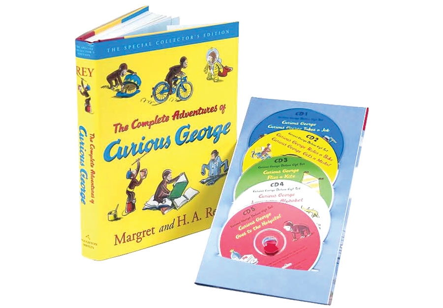 The Complete Adventures of Curious George Book & CD