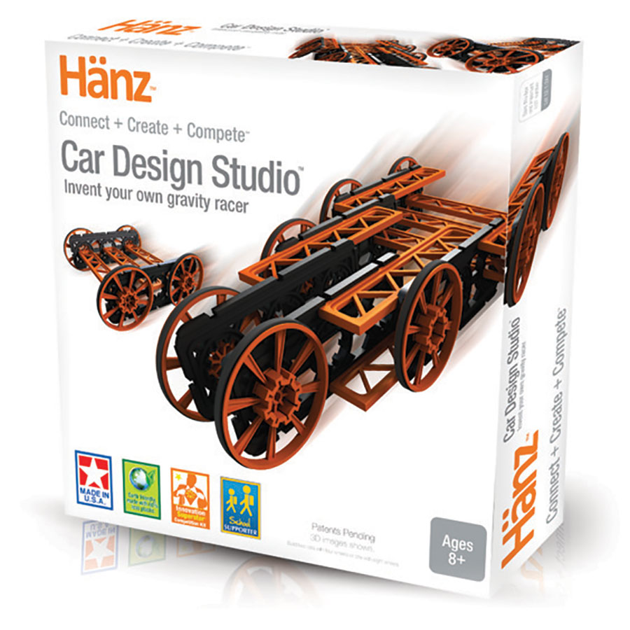 Hanz Car Design Studio - - Fat Brain Toys