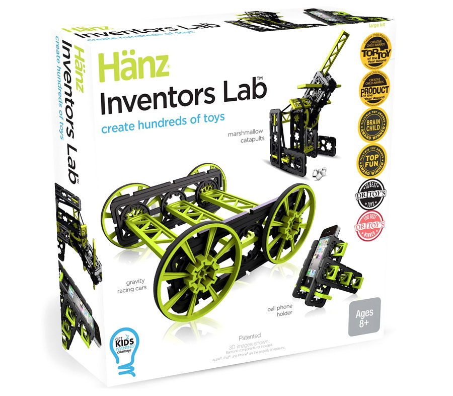 Hanz Large Inventor's Lab - - Fat Brain Toys
