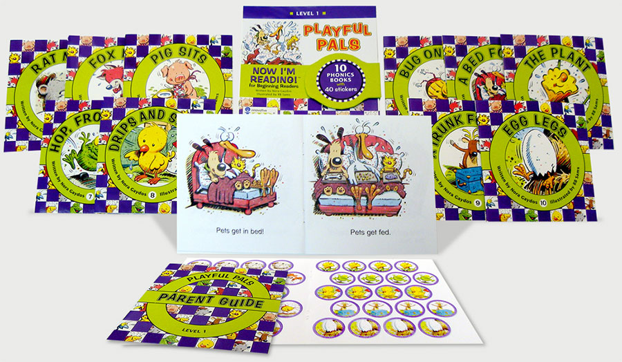 Now I'm Reading - Playful Pals - - Fat Brain Toys