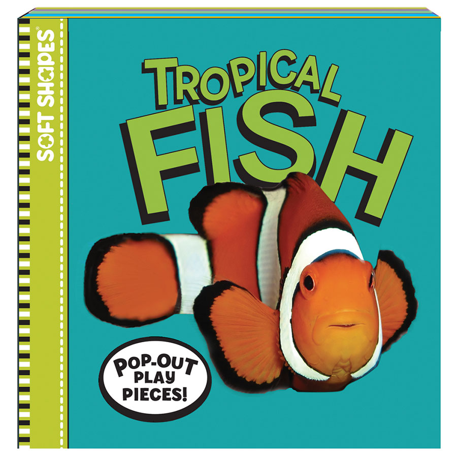 Soft Shapes Photo Book - Tropical Fish - - Fat Brain Toys