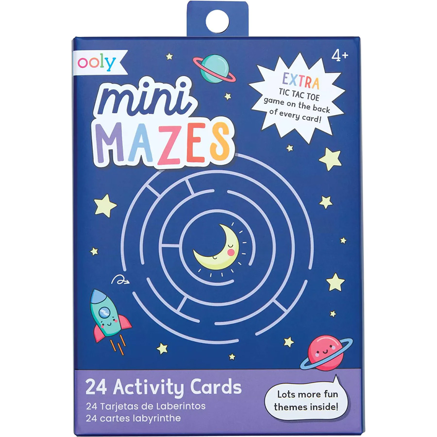 Mini Mazes Activity Cards - Best Brainteasers for Ages 4 to 8