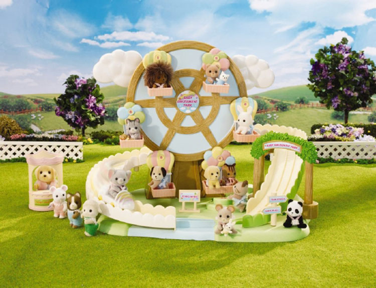 Calico Critters - Baby Amusement Park - - Fat Brain Toys
