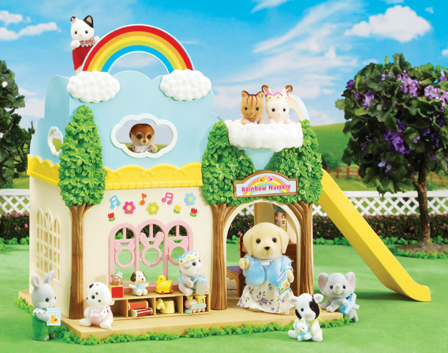 Calico Critters - Rainbow Nursery - - Fat Brain Toys