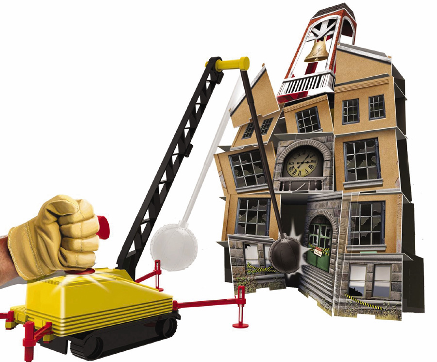 Smartlab Demolition Lab: Wrecking Ball - - Fat Brain Toys