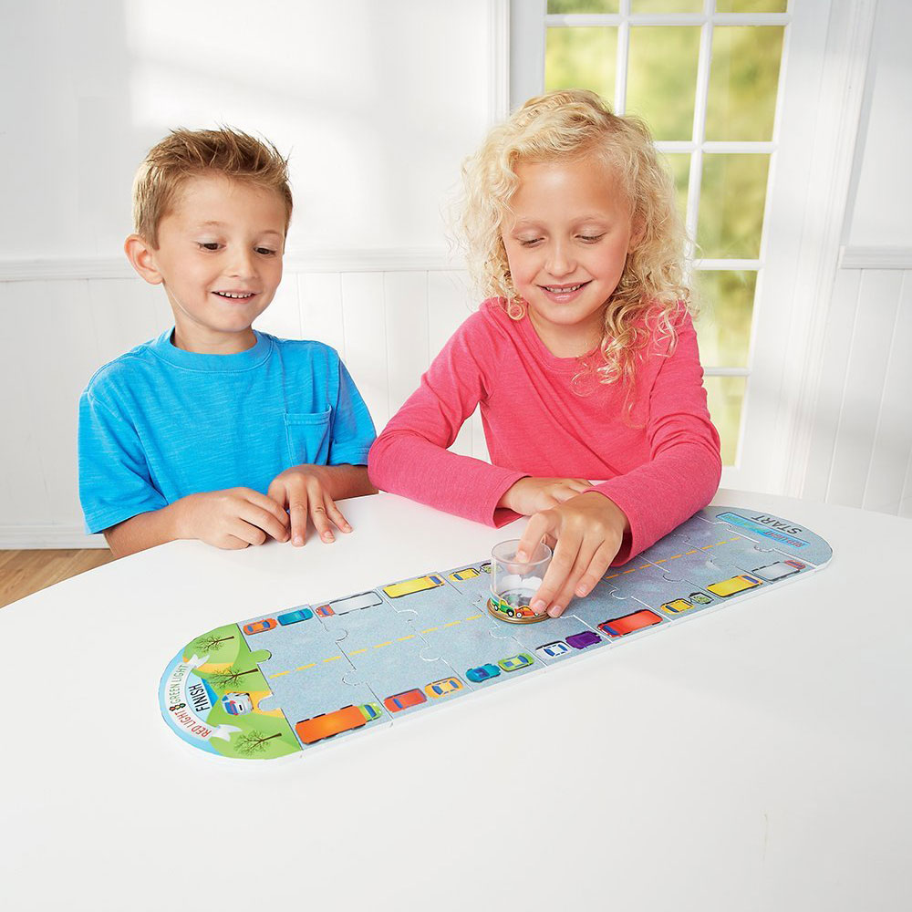 Flip-o-Matic Red Light Green Light - - Fat Brain Toys