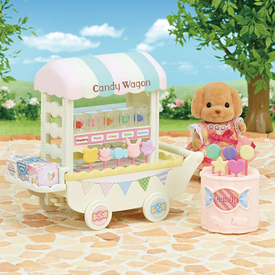 Calico Critters Candy Wagon - - Fat Brain Toys