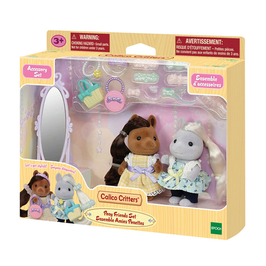 Calico Critters Pony Friends Set - - Fat Brain Toys