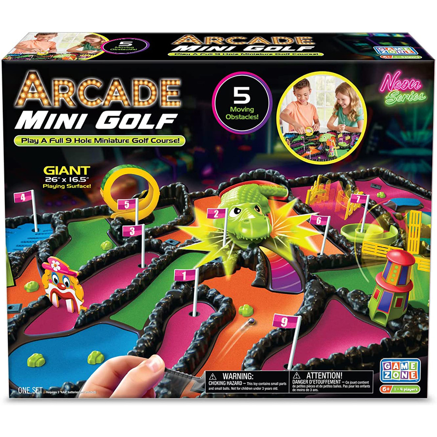 Game Zone Arcade Mini Golf - Best Games for Ages 6 to 10