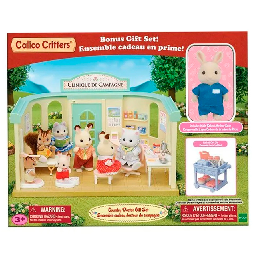 Calico Critters - Country Doctor Gift Set - - Fat Brain Toys