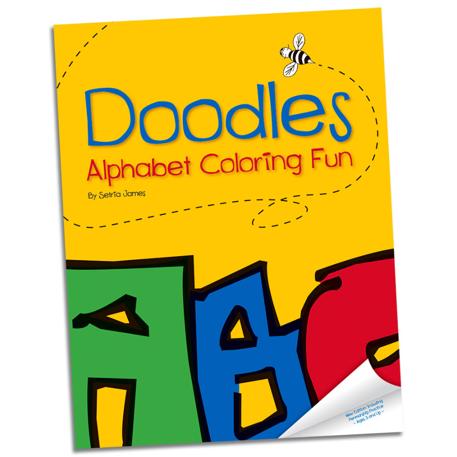 Doodles Alphabet Coloring Fun - - Fat Brain Toys