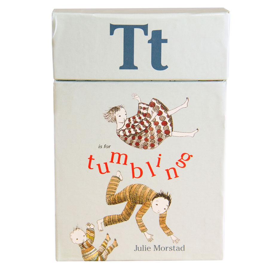 T is for Tumbling - Flash Cards - - Fat Brain Toys
