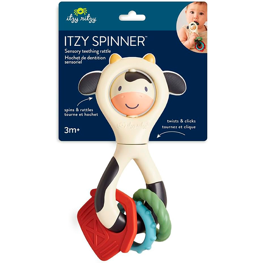 Itzy Spinner Cow - Baby Toys & Gifts - Fat Brain Baby