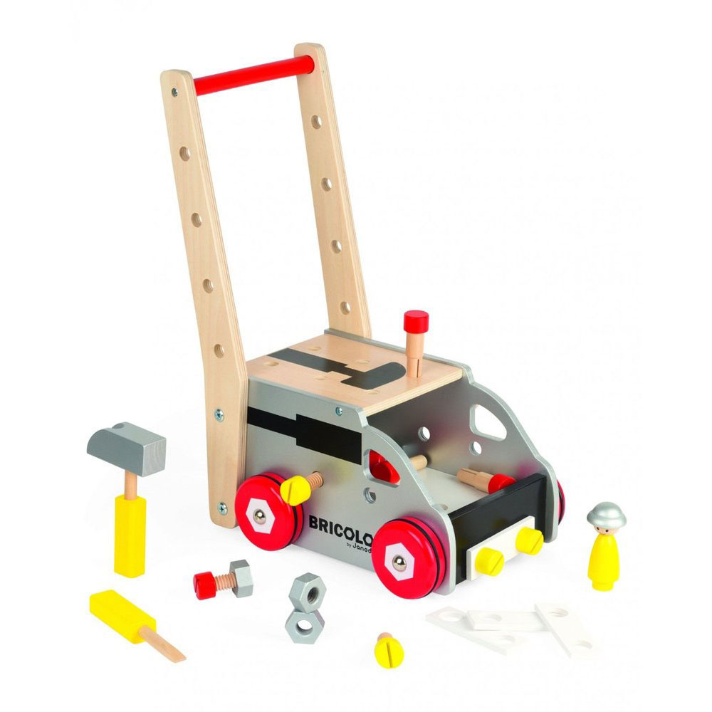 Redmaster DIY Push Trolley - - Fat Brain Toys