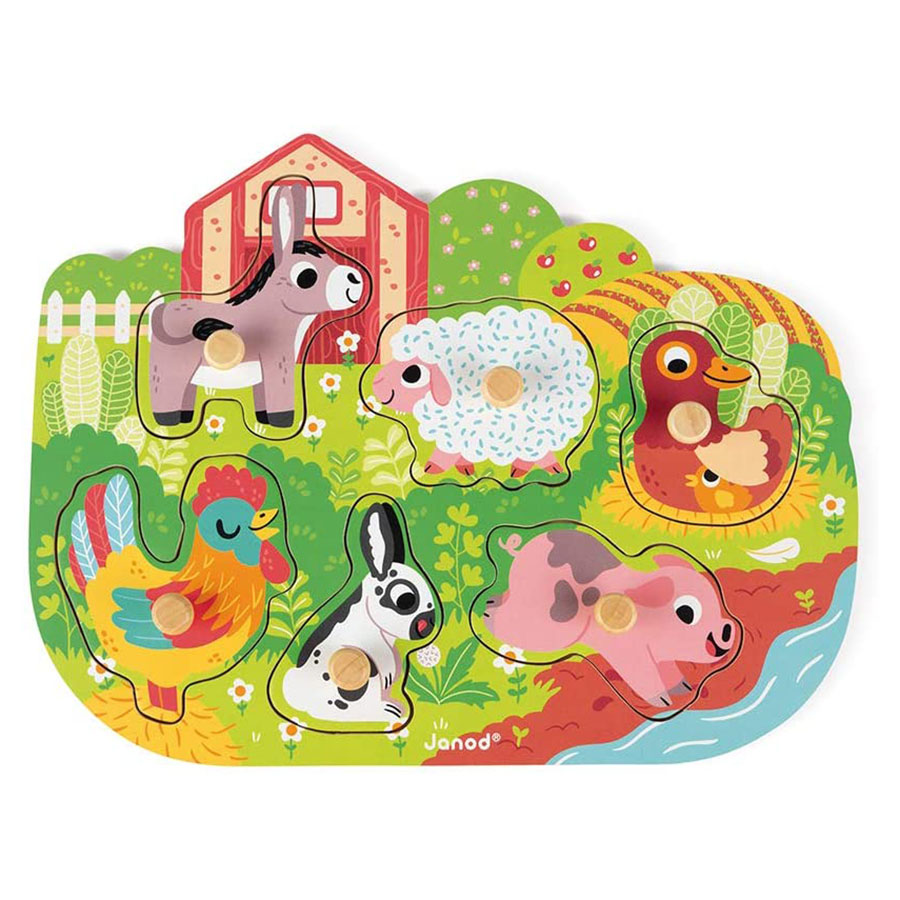 Happy Farm Puzzle - - Farm Toys