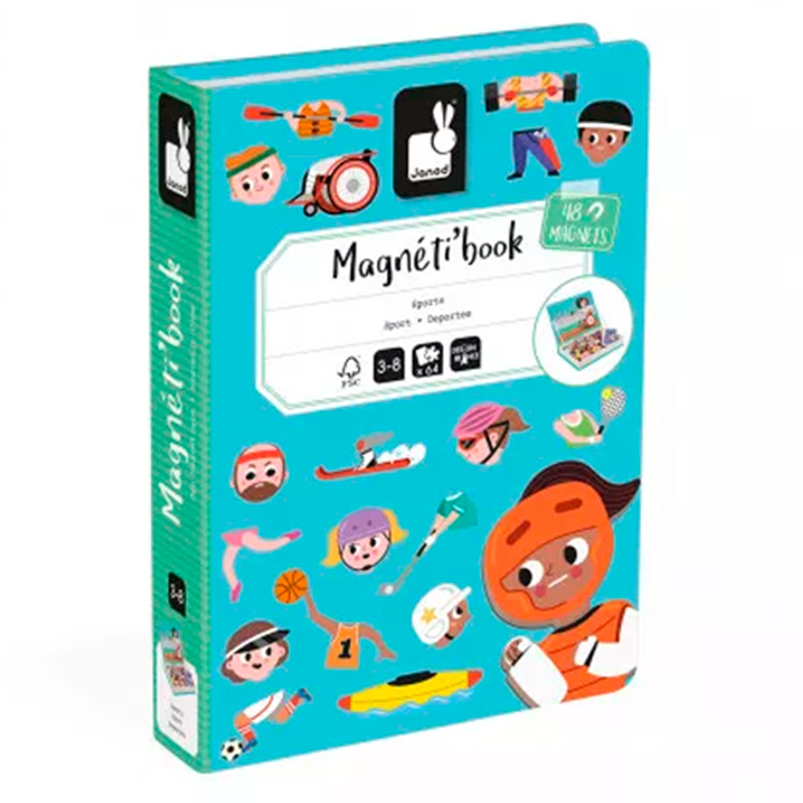 Magneti'book Sports - Best Magnets & Magnetism for Ages 3 to 6