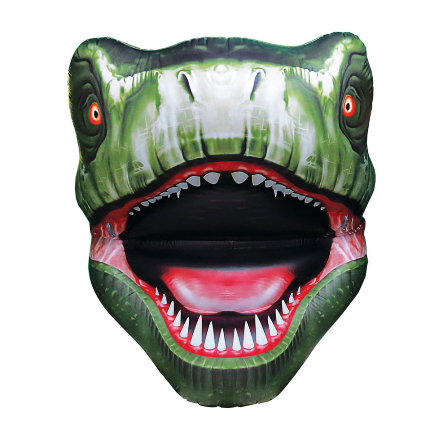 T-Rex Head Pool Float - - Fat Brain Toys