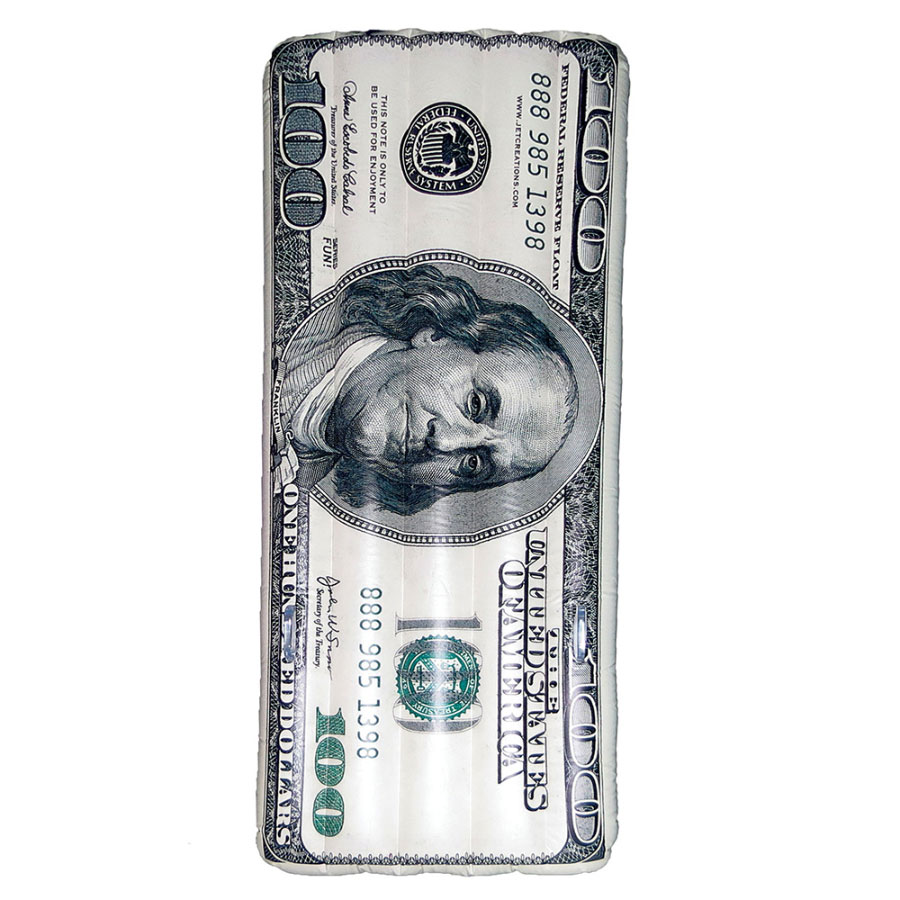USA Dollar Bill Pool Float - - Fat Brain Toys