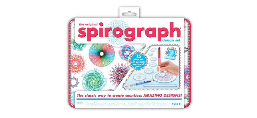 The Original Spirograph Design Set - - Fat Brain Toys