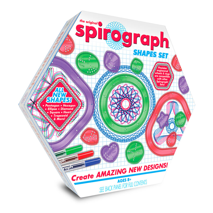 Spirograph Shapes - - Fat Brain Toys