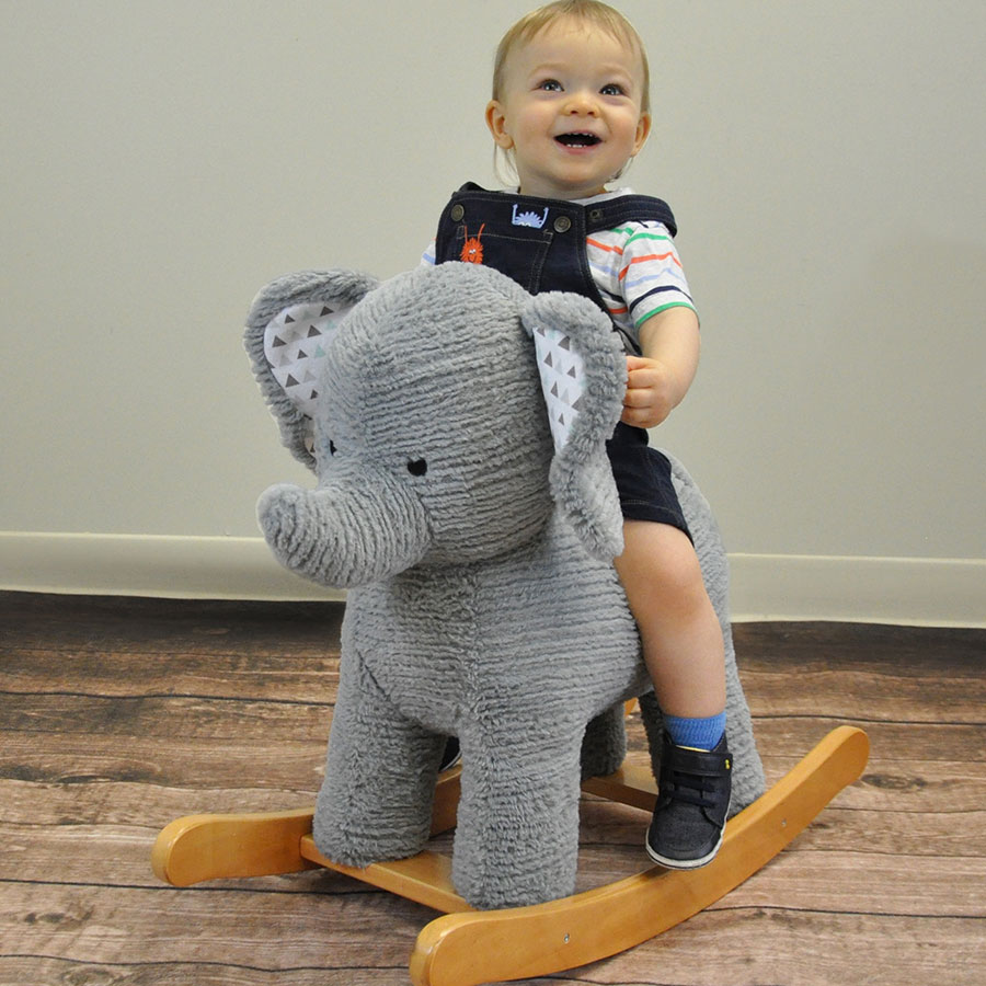 Elephant Rocker - - Fat Brain Toys