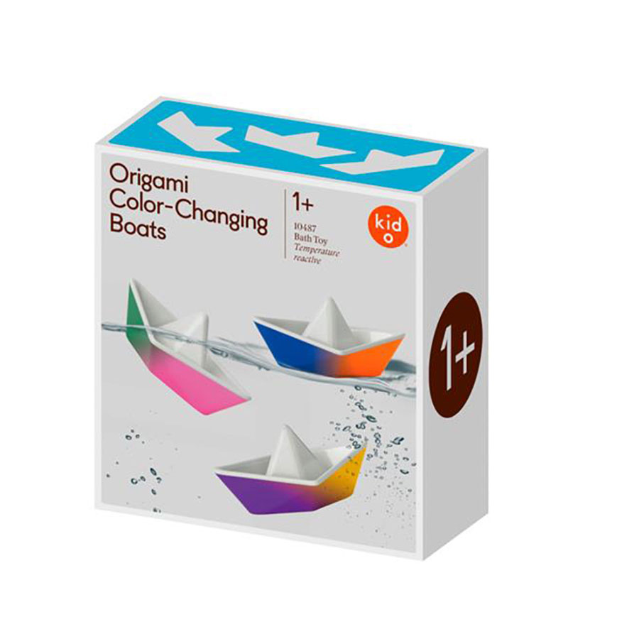 Origami Color Changing Boats - - Fat Brain Toys