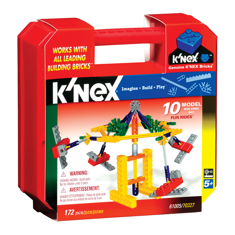 K'NEX Fun Rides 10 Model Building Set - - Fat Brain Toys