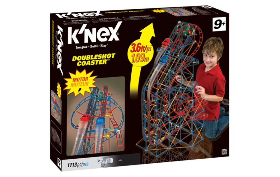 K'NEX Doubleshot Roller Coaster - - Fat Brain Toys