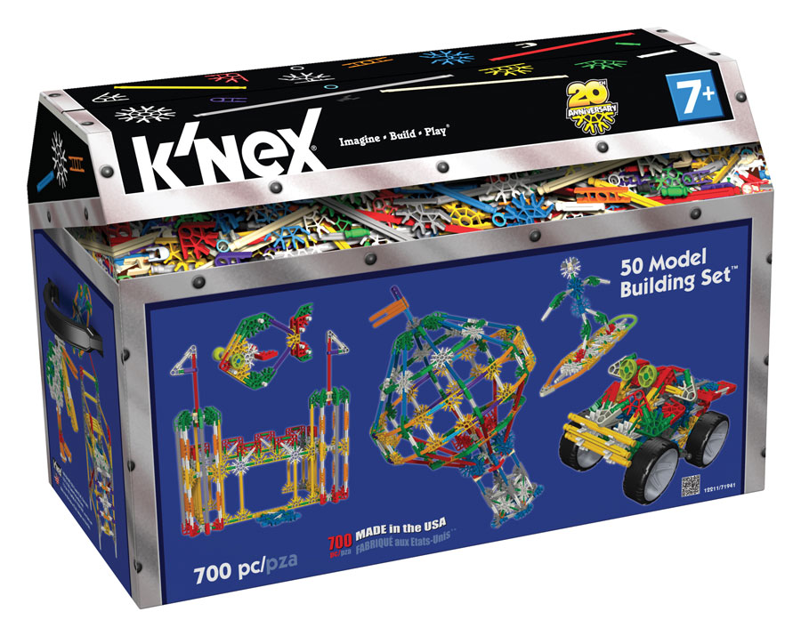 KNEX 20th Anniversary 50 Model Building Set - - Fat Brain Toys