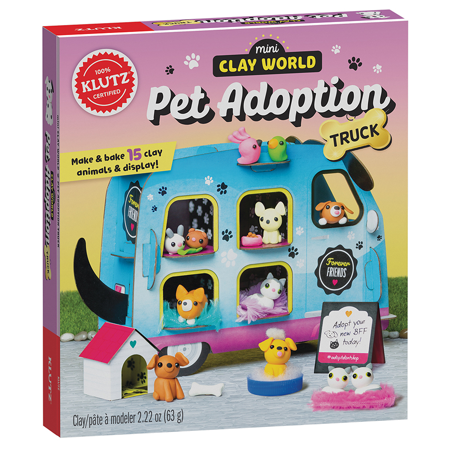 Klutz Mini Clay World Pet Adoption Truck - Best for Ages 8 to 12