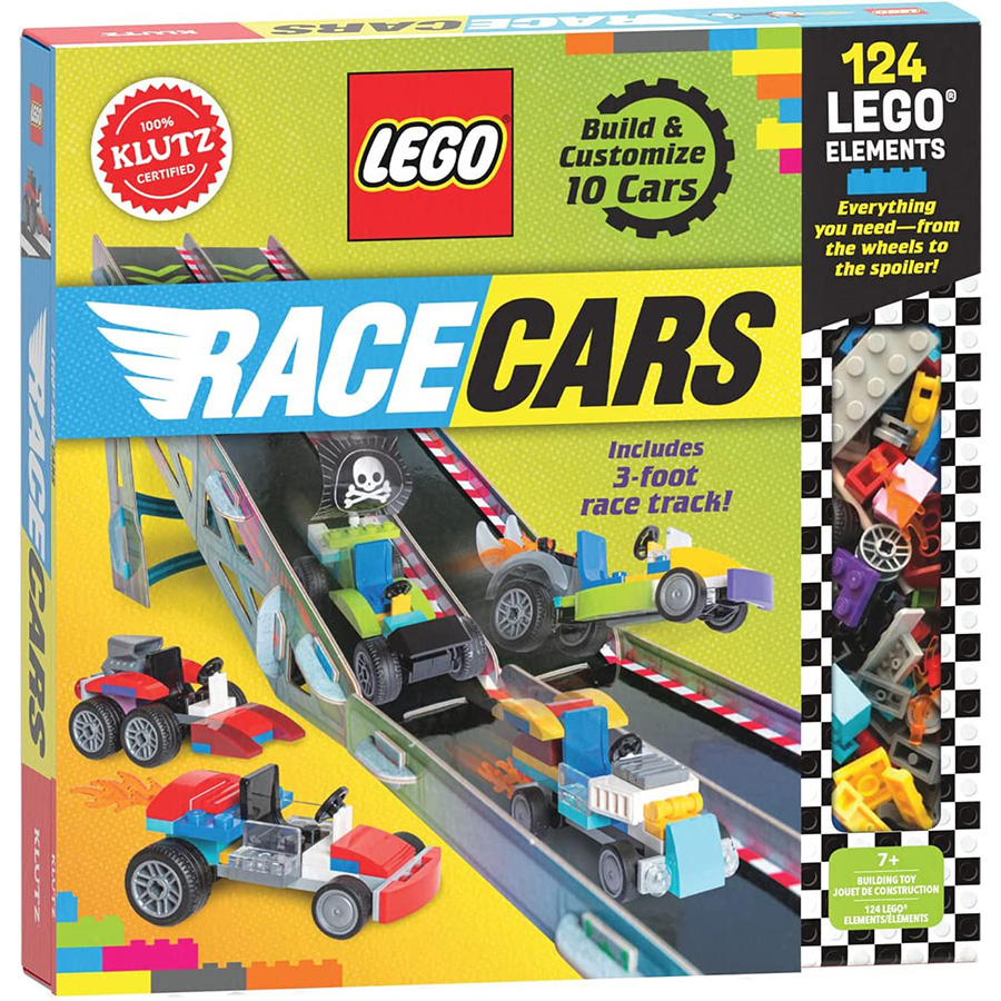 Klutz LEGO Race Cars - Best Books for Ages 7 to 10 - Fat Brain Toys