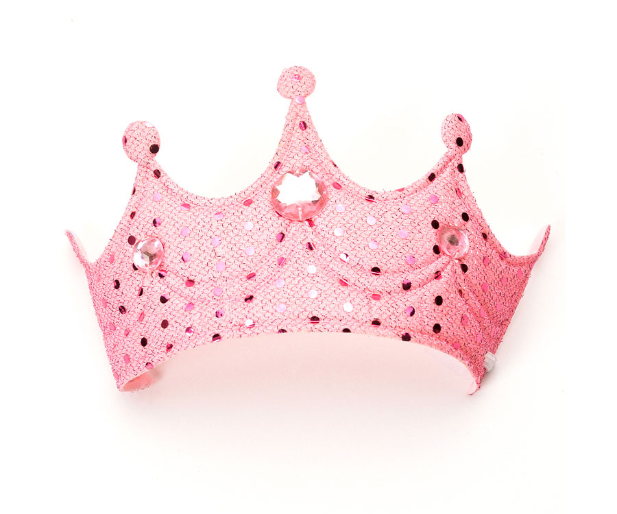 Princess Soft Crown - Pink - - Fat Brain Toys