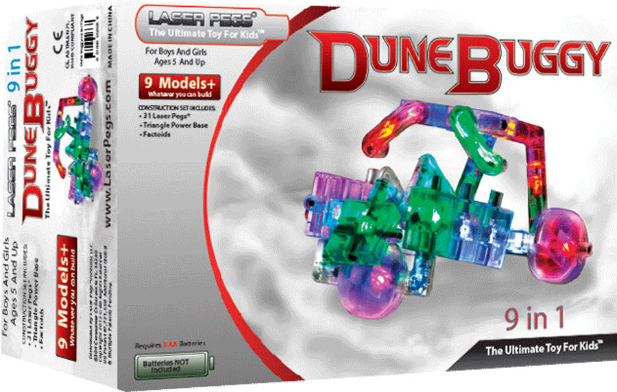 Laser Pegs Dune Buggy - - Fat Brain Toys