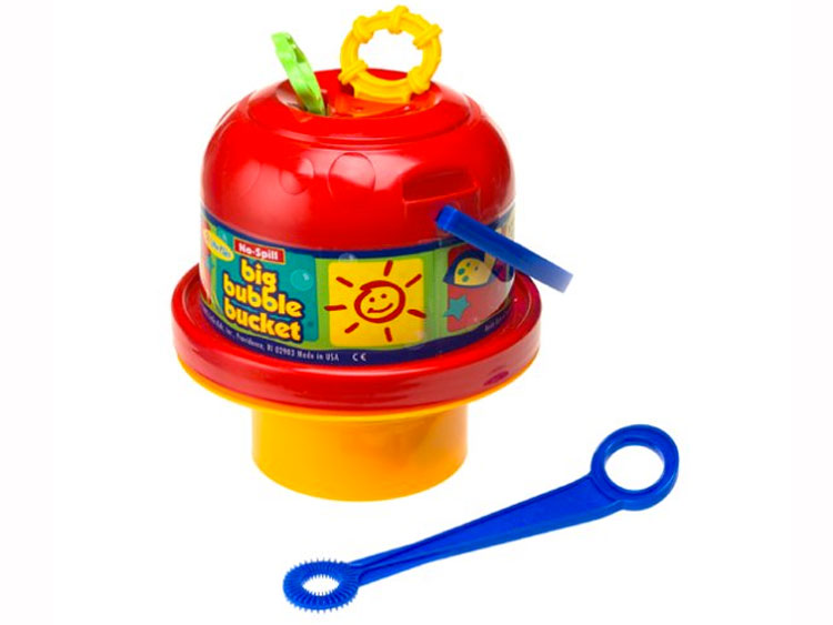 No-Spill Big Bubble Bucket - - Fat Brain Toys