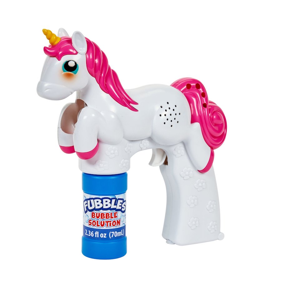 Fubbles Bubble Unicorn Bubble Blaster - Best for Ages 3 to 10