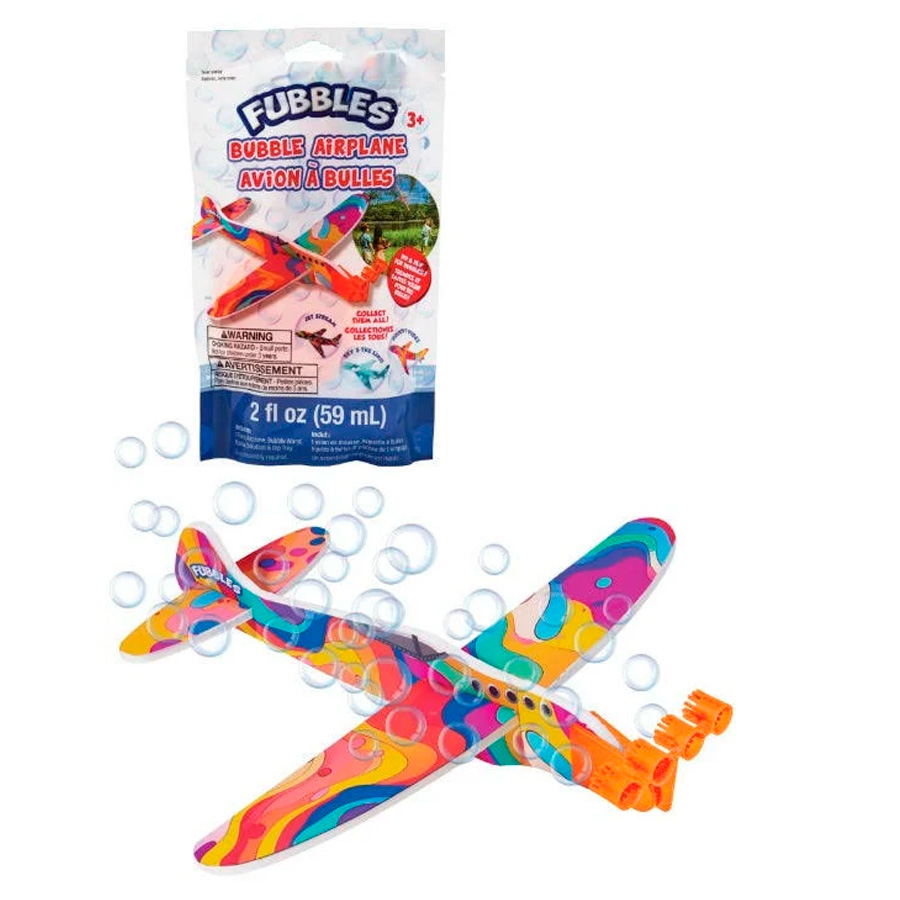 Fubbles Bubble Airplane - Best Active Play for Ages 3 to 8
