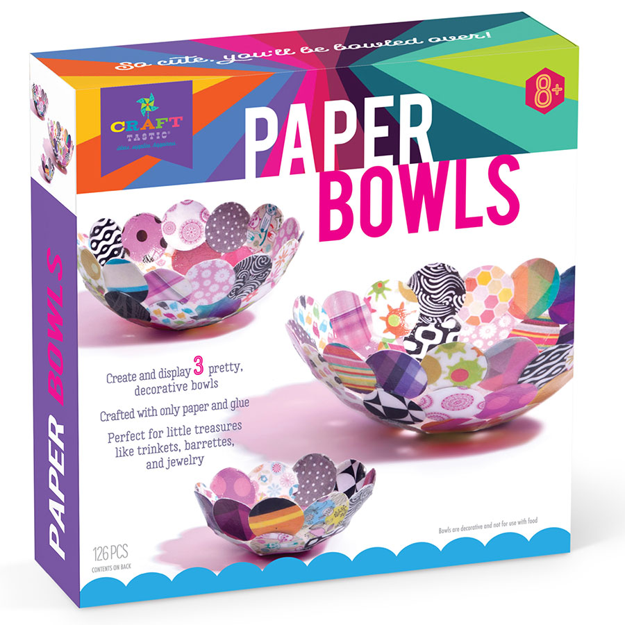 Craft-tastic - Paper Bowl Kit - - Fat Brain Toys