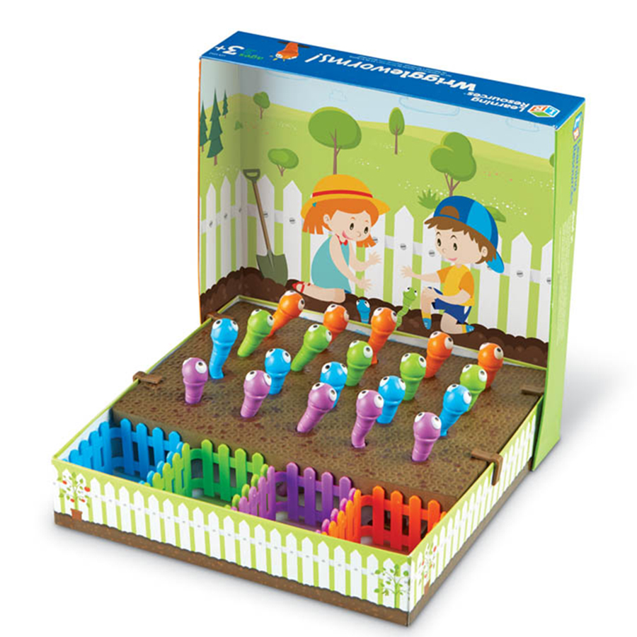 Wriggleworms! Fine Motor Activity Set - Best for Ages 3 to 7