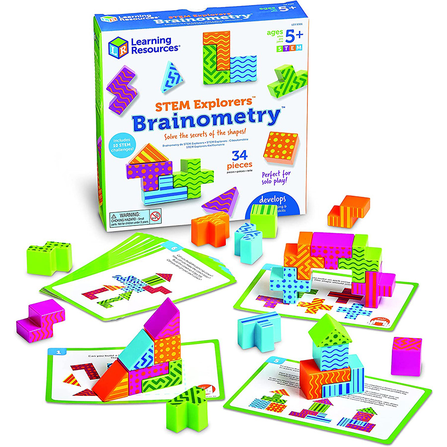 STEM Explorers Brainometry - Best Brainteasers for Ages 5 to 9