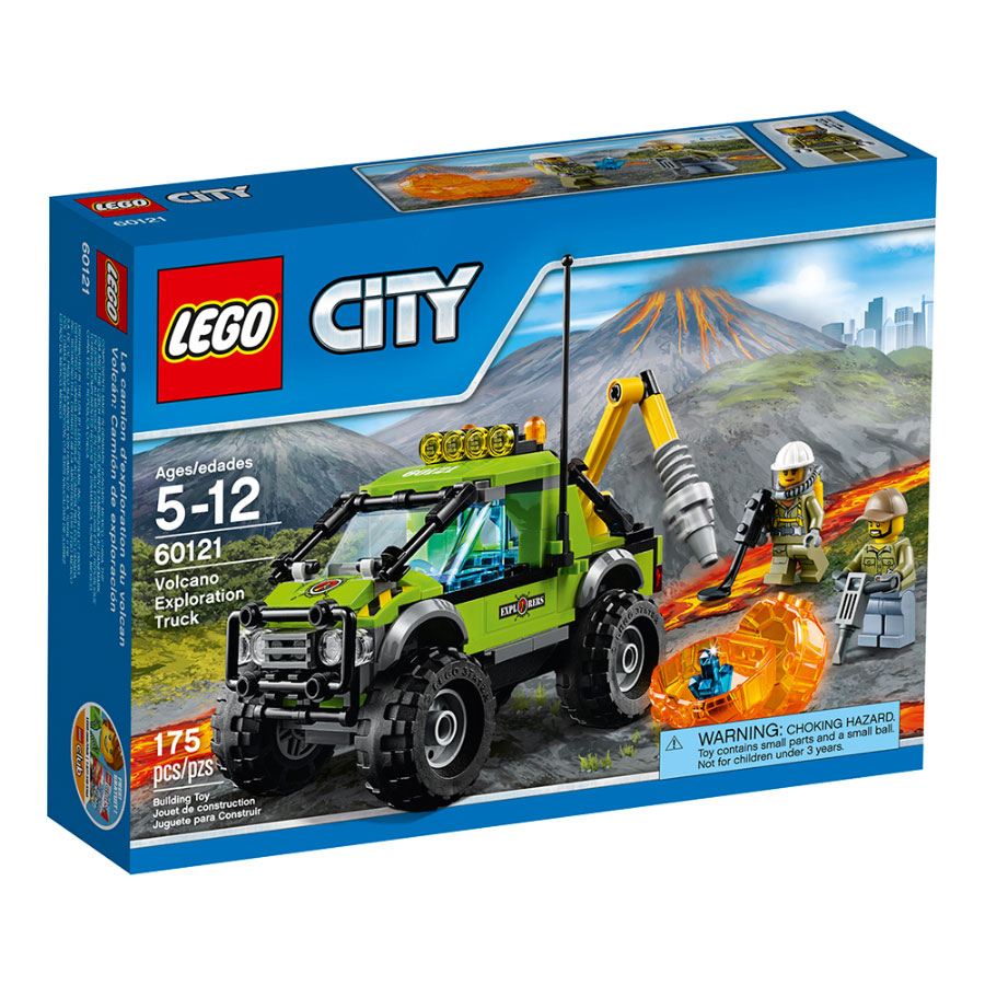 LEGO City - Volcano Exploration Truck - - Fat Brain Toys