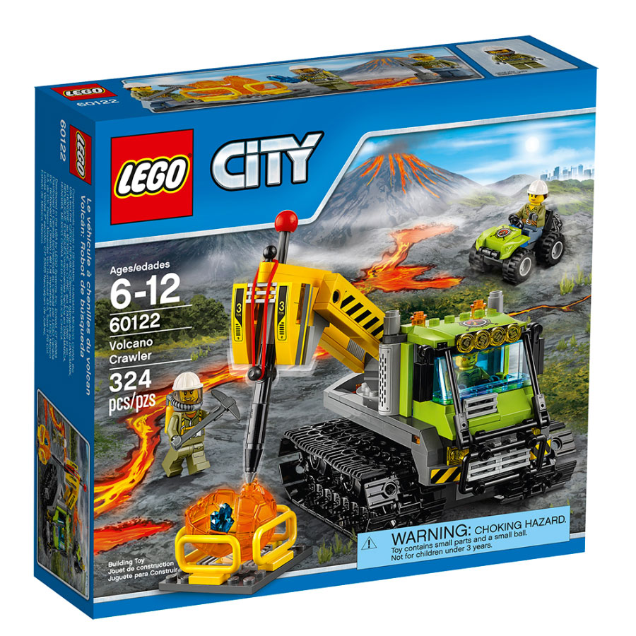 LEGO City - Volcano Crawler - - Fat Brain Toys