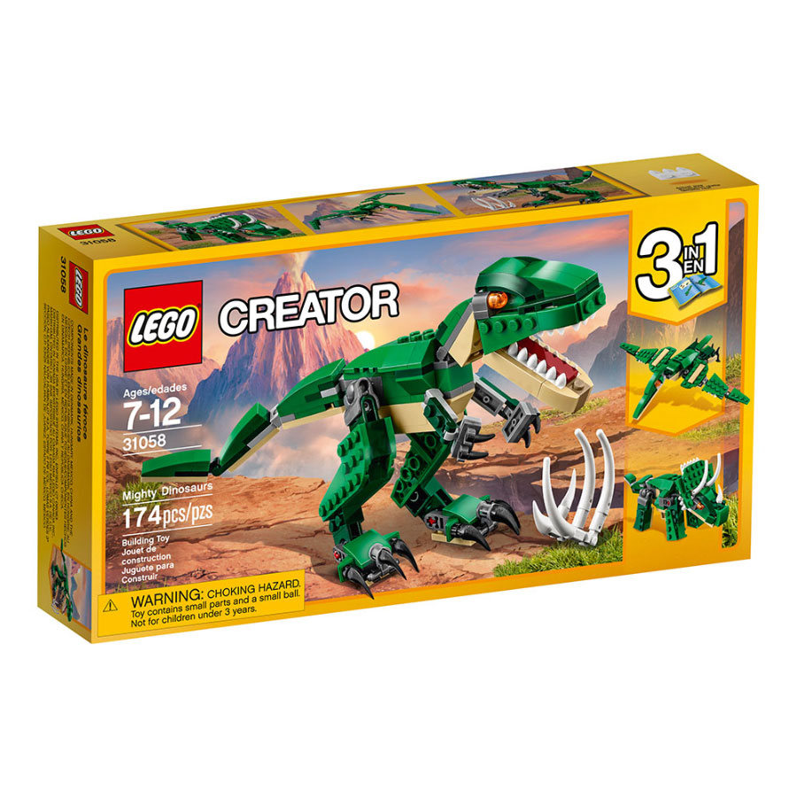 LEGO Creator Mighty Dinosaurs - 3 Models in 1 - - Fat Brain Toys