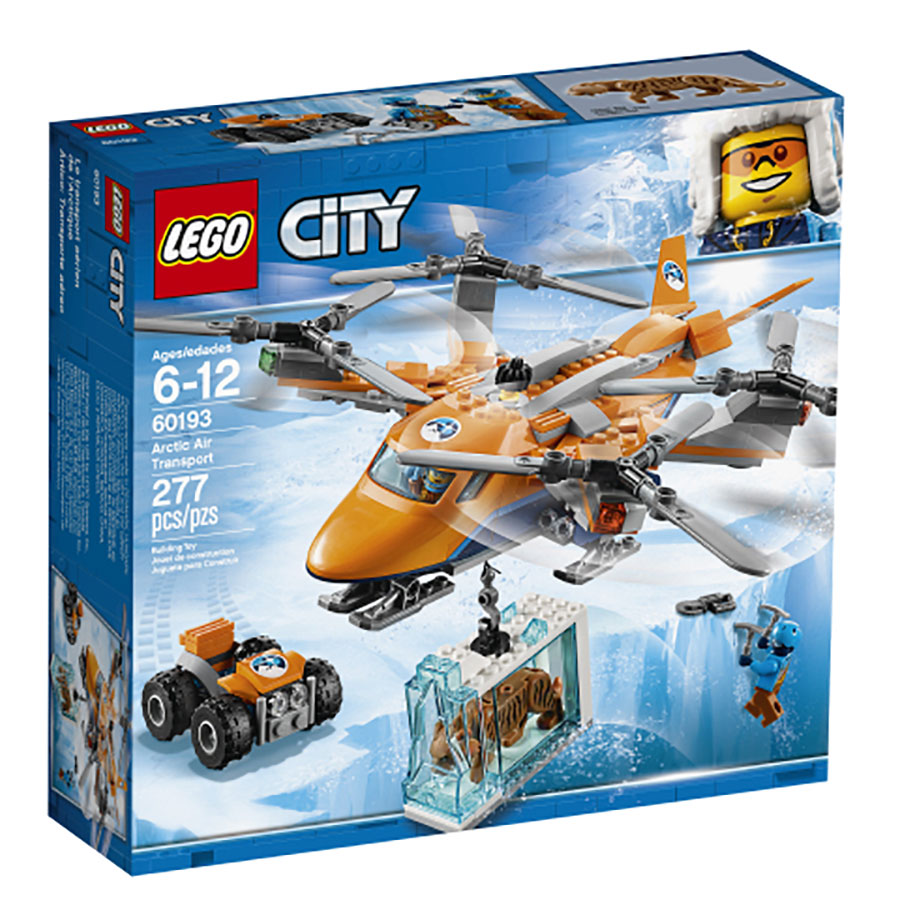 LEGO City Arctic Expedition - Arctic Air Transport - - Fat Brain Toys