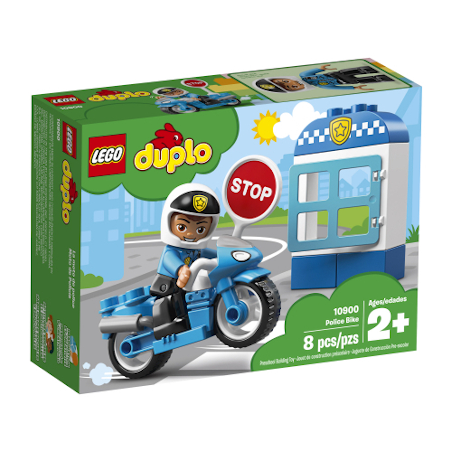 LEGO DUPLO Town - Police Bike - - Fat Brain Toys