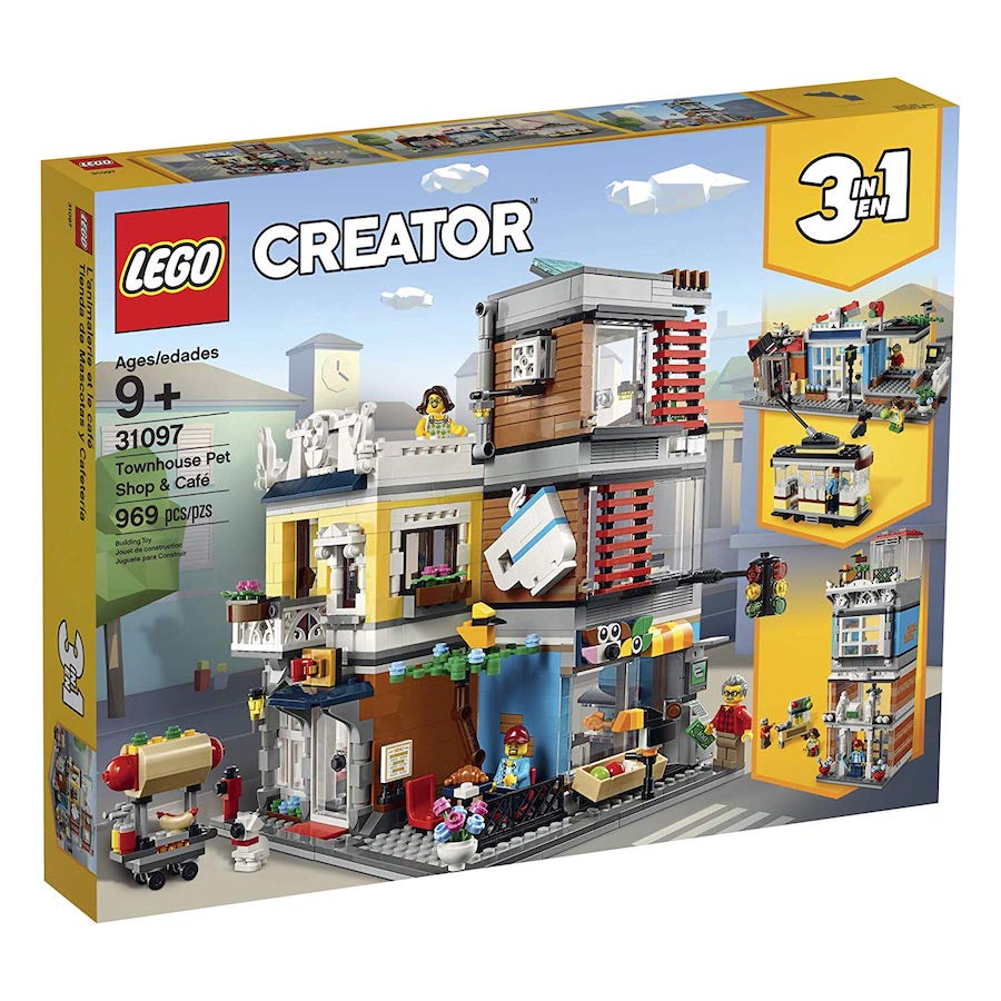 LEGO Creator - Townhouse Pet Shop & Cafe - - Fat Brain Toys