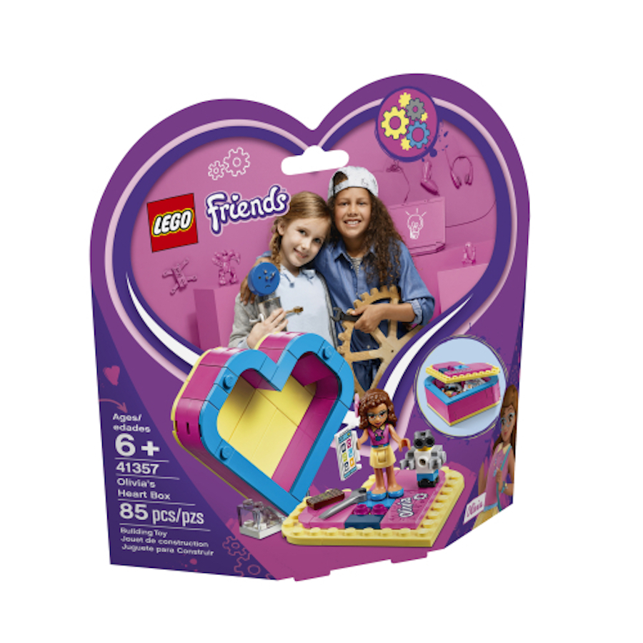 LEGO Friends - Olivia's Heart Box - - Fat Brain Toys