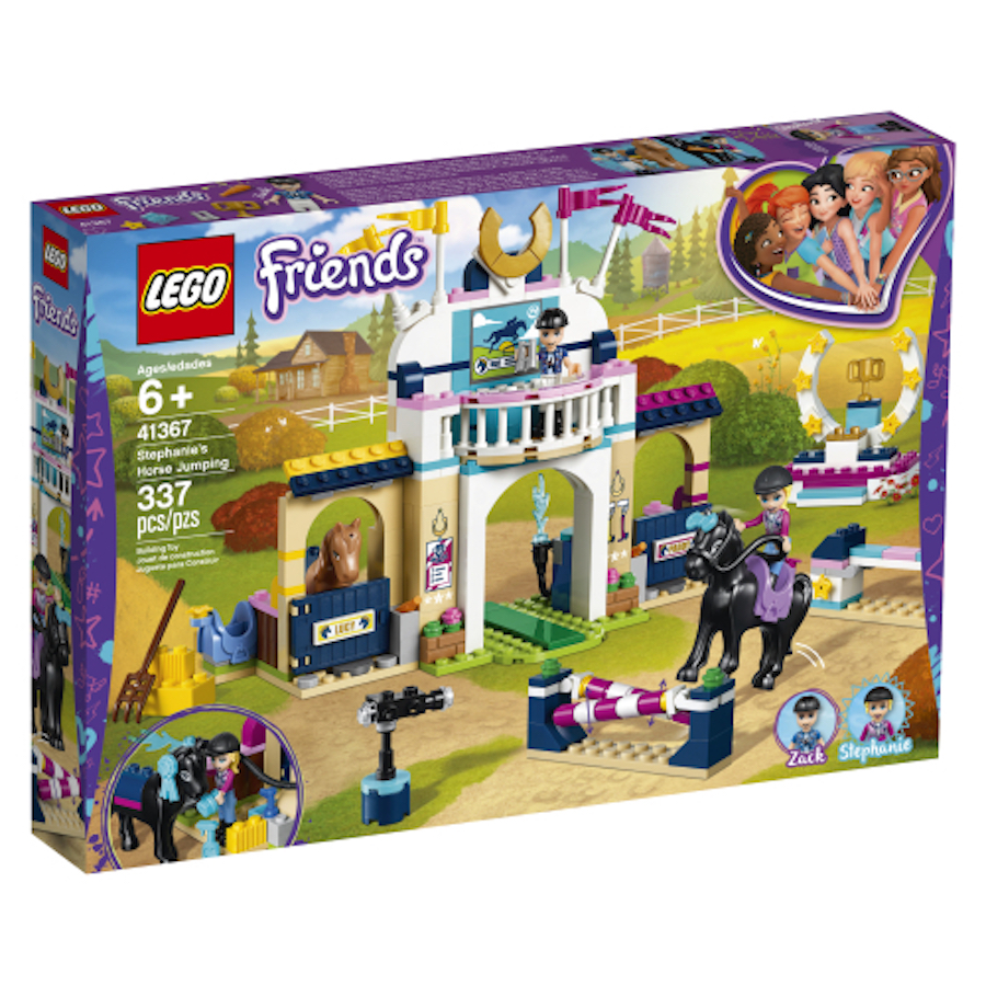 LEGO Friends - Stephanie's Horse Jumping - - Fat Brain Toys