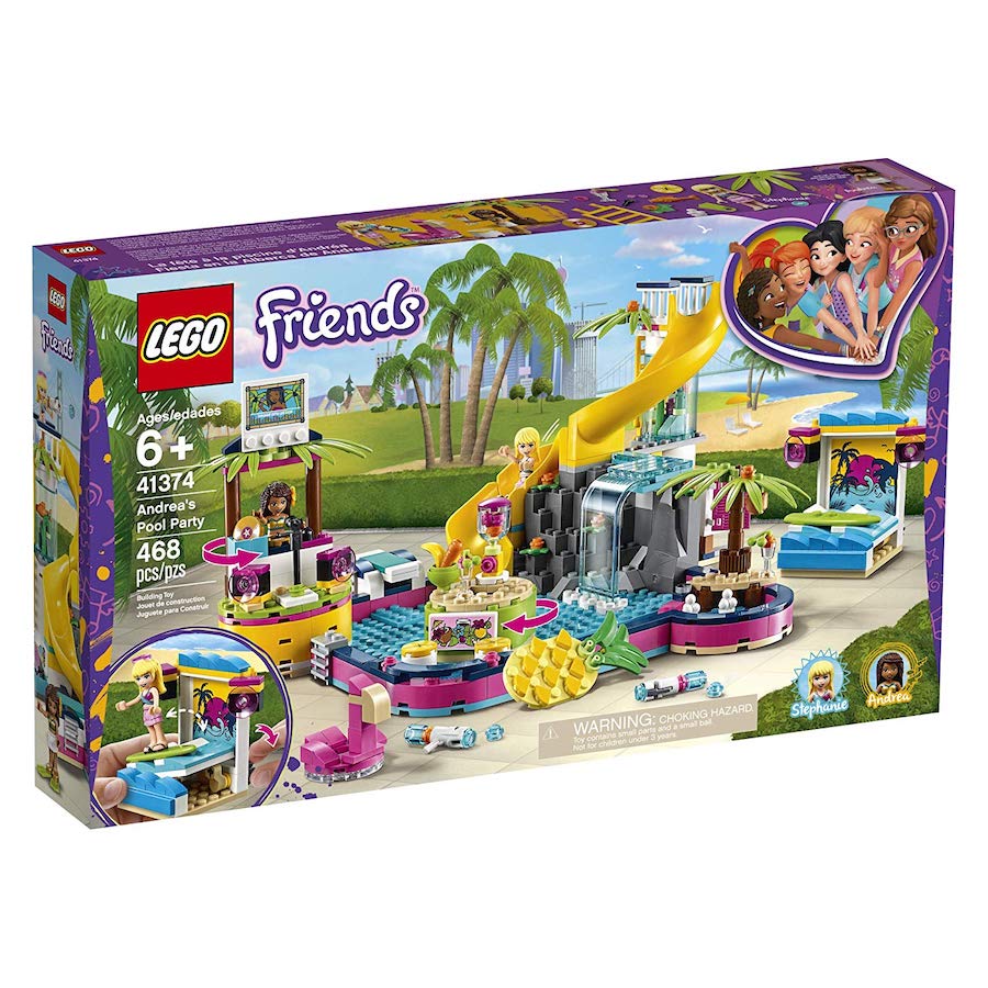 LEGO Friends - Andrea's Pool Party - - Fat Brain Toys